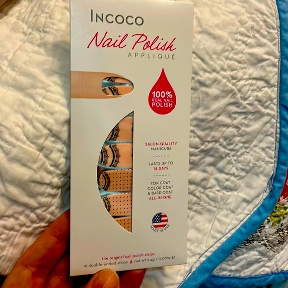Incoco | Makeup | Incoco Nail Wraps Retired Lace Pink Oh So Pretty Rare ...